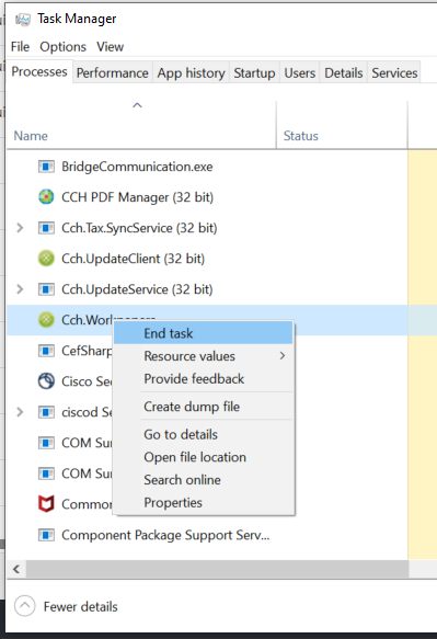 Why can I not open workpapers files from (or Save workpaper files into ...